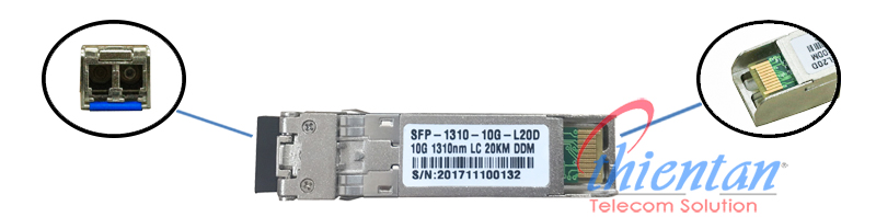 Module SFP SFP-1310-10G-L20D 10G 1310nm 20km